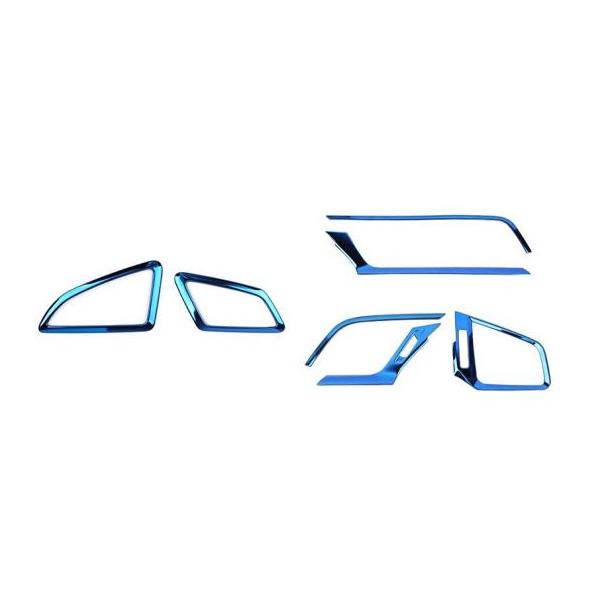 automobile motorcar オートモービル モーターカー カー 車 自動車 車両 エア ベント ホンダ 本田 HONDA 本田技研工業 青 BLUEブルー シールド 通気口 ウィンド カバー 適用: 10世代 ホンダ シビック ...