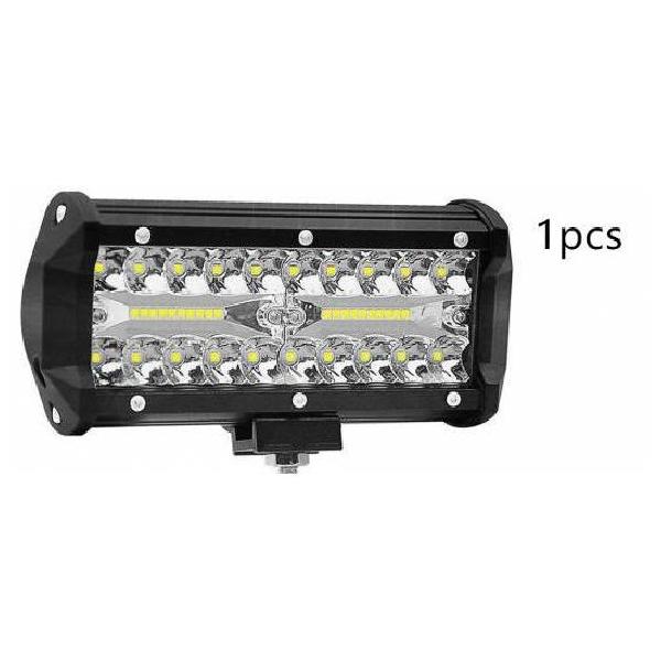automobile motorcar オートモービル モーターカー カー 車 自動車 車両 ヘッドランプタイプ001:1ピース 1ピース 2ピース 120W コンボ LED ライト バー スポット 投光ランプ ビーム 4X4 スポット 1...