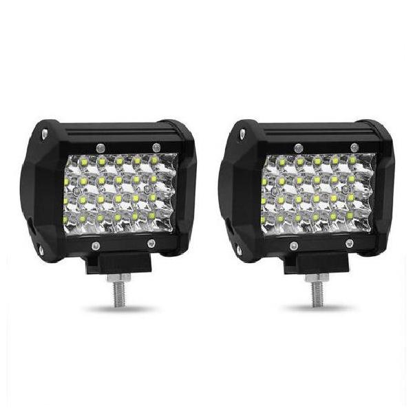 automobile motorcar オートモービル モーターカー カー 車 自動車 車両 TRAXタイプ003:2ピース 72W 2ピース 18W 60W 72W LED ライト ワーク バー 投光ランプ スポット コンボ ビーム 4イ...