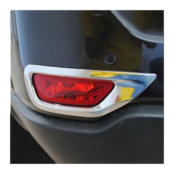 automobile motorcar オートモービル モーターカー カー 車 自動車 車両 フォグ ランプ ジープ/JEEP GRAND チェロキー CHEROKEE JEEP クライスラー Jeep クローム リア リフレクター カバー...