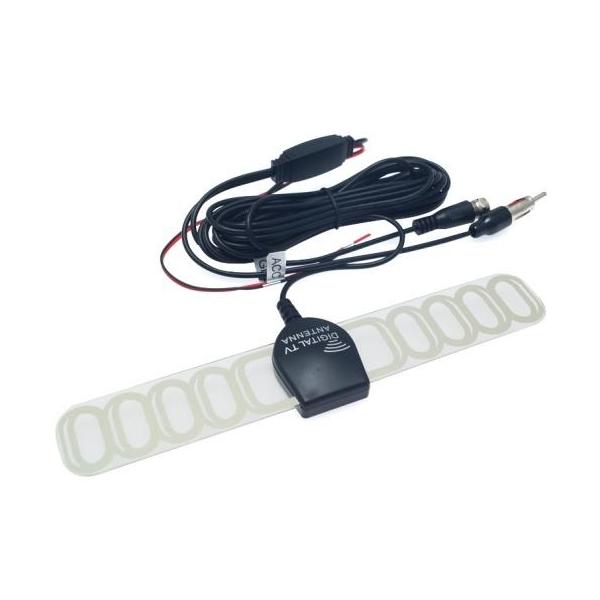 automobile motorcar オートモービル モーターカー カー 車 自動車 車両 TV デジタル DVB-T 2in1 FM/ラジオ アンテナ AMP ブースター F コネクタ