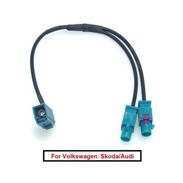 automobile motorcar オートモービル モーターカー カー 車 自動車 車両 10ピース FAKRA2-Z 1-ウェイ プラグ/メス スプリット 2ピース 1-ウェイ オス/ジャック FAKRA2-Z ラジオ アンテナ ター...