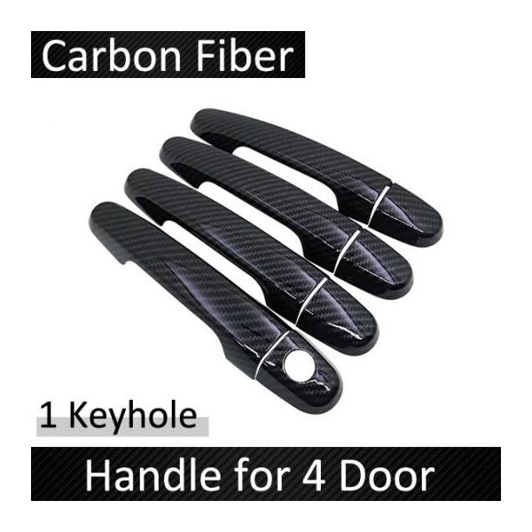 ハンドルカバー automobile motorcar オートモービル モーターカー カー 車 自動車 車両 トヨタ TOYOTA トヨタ自動車 PRIUS【バリエーション】タイプ001:1キーホール 4ドア ブラック カーボンファイバー ...