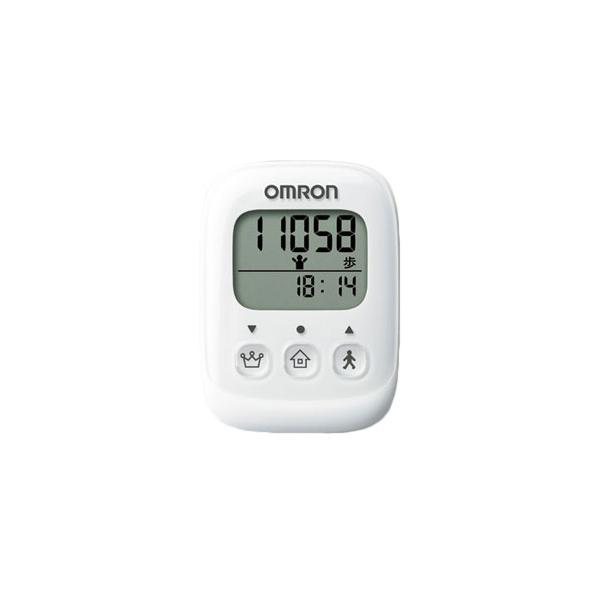 歩数計 オムロン/OMRON おむろん 健康維持 歩数 計測 小型 軽量 白 WHITE 4975479409349