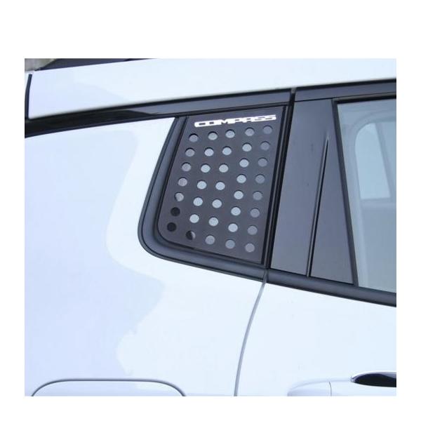 ジープ/JEEP automobile motorcar オートモービル モーターカー カー 車 自動車 車両 チェロキー CHEROKEE JEEP クライスラー 金属 リア スポイラー ウイング リア サイド トライアングル コーナー ...