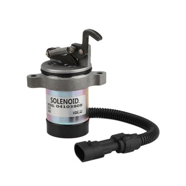 黒 BLACKカラー: ブラック 適用: ドイツ フューエル シャット オフ ソレノイド 04103812 04103808 F3L F3M F4L F4M 1011 2011