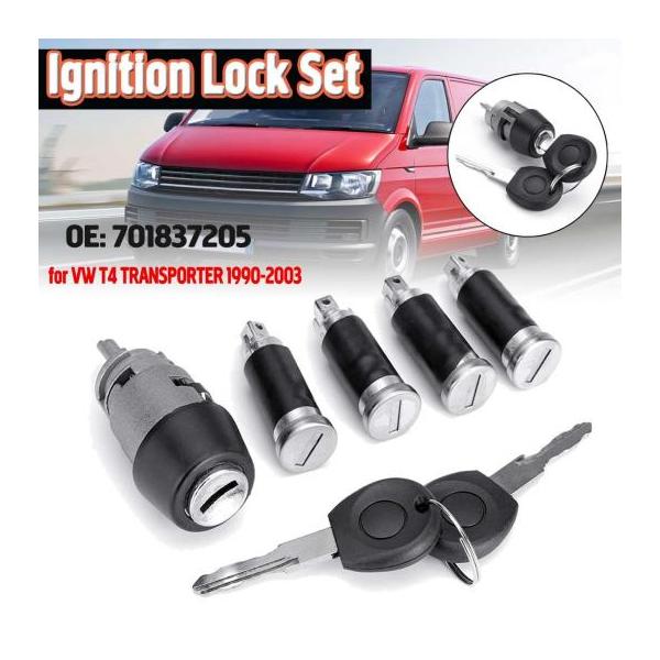 フォルクスワーゲン Volkswagen automobile motorcar オートモービル モーターカー カー 車 自動車 車両 VOLKSWAGEN VW ワーゲン ヴォルクス 7ピース イグニッション スイッチ 4ドア ロック バ...