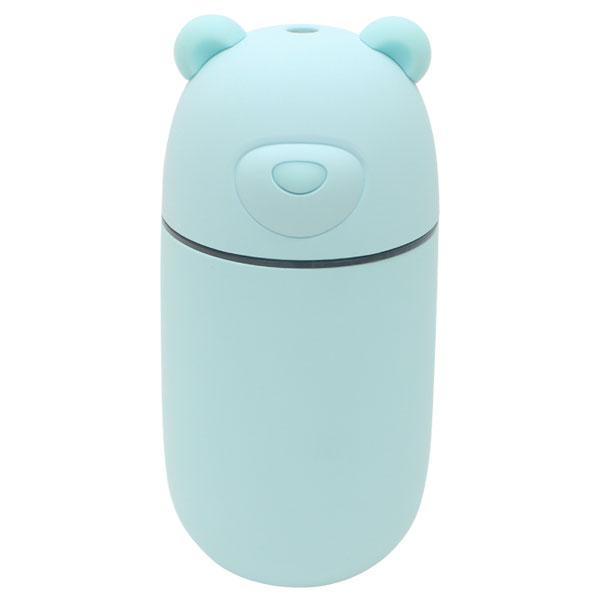 USBポート付き クマ型 ミニ加湿器 URUKUMASAN うるくまさん HIRO PH180902 BL 超音波 超音波式 加湿器 加湿 ミスト 噴霧 湿度 湿気 乾燥 乾燥対策 卓上 卓上型 ミニ 小型 小さい 可愛い かわいい おしゃ...