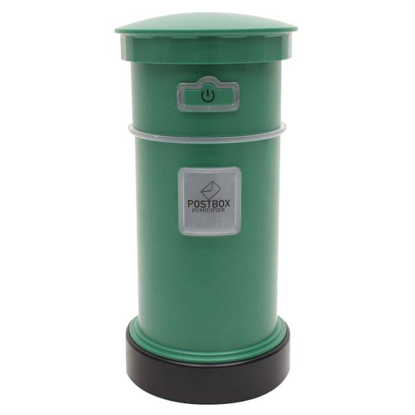 USBポート付き ミニアロマ加湿器 URURU POSTBOX うるるポストボックス HIRO PH180911 GR ヒロコーポレーション CORPORATION ヒロ・コーポレーション 超音波 超音波式 ミニ加湿器 加湿器 加湿 ミスト...