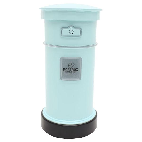 USBポート付き ミニアロマ加湿器 URURU POSTBOX うるるポストボックス HIRO PH180911 BL ヒロコーポレーション CORPORATION ヒロ・コーポレーション 超音波 超音波式 ミニ加湿器 加湿器 加湿 ミスト...