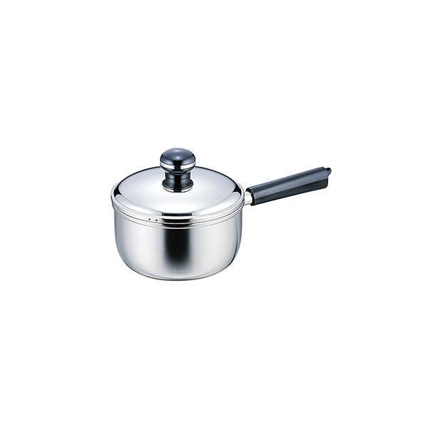 ソースパン OJ-2 0180013 片手鍋 片手なべ ステンレス objet 14センチ 生活雑貨 日用雑貨 キッチン雑貨 キッチン用品 4953794000021