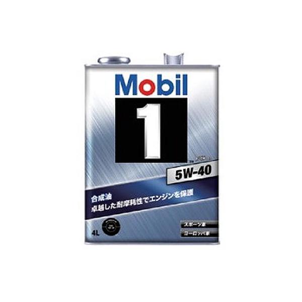 ガソリンエンジンオイル モービル(Mobil) EM4146966 トヨタモビリティパーツ ENGINE OIL 潤滑油 油膜形成剤 ガソリン ガソリン車 ガソリンエンジン車 クリーン 高温 低温 4リットル 4L缶 5W40 TACTI ...