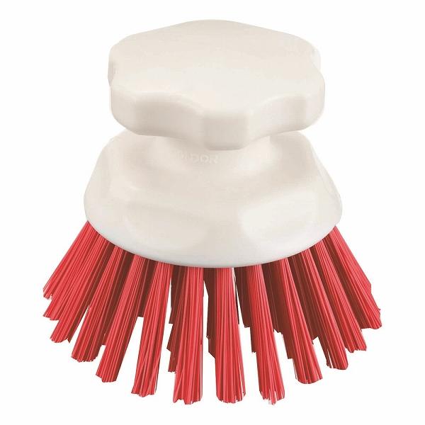 ハンドブラシ CONDOR(コンドル) 山崎産業 こんどる グリップ ブラシ 洗浄 クリーニング用品 クリーニング作業 色分け HACCP ハサップ 赤 kitchin tool キッチンツール キッチン用品 キッチングッズ 調理器具 調理...