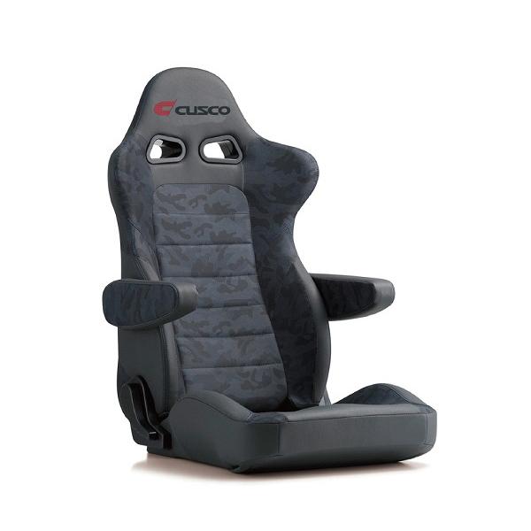 専用アームレスト クスコ C01-P51CC2 C01P51CC2 クスコ×ブリッド CUSCO×BRIDE コラボシート ユーロゴースト プラスシー リクライニングシート 内装パーツ インテリア カーシート 座席 青 迷彩柄 BLUE c...