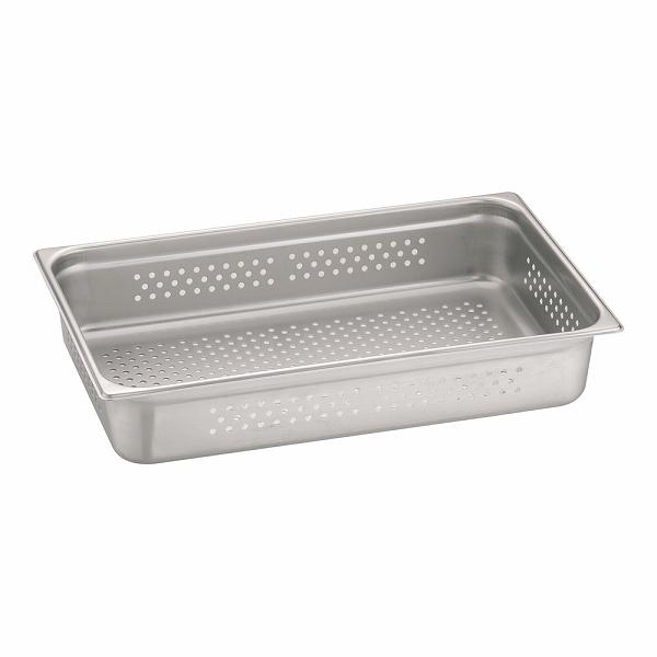 18-8ガストロノーム穴明パン DO-EN 811.04PS AGS0704 ドーエン ビュッフェ バイキング ホテルパン フードパン ガストロノームパン GNホテルパン GNパン ステンレス ガストロノーム穴明パン 穴明き 穴明 kitc...