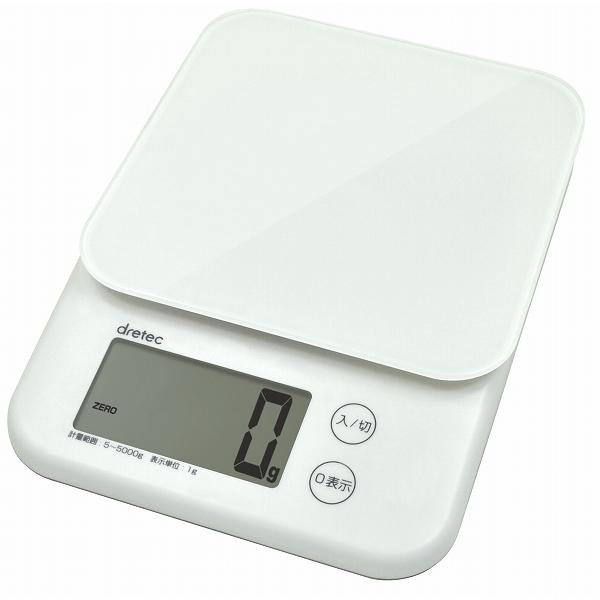 デジタルスケール バルケット ドリテック(dretec) KS-513WT BSKA101 スケール はかり デジタルはかり 電子はかり キッチンスケール クッキングスケール 計量器 料理用はかり 家庭用はかり 天秤 天びん 台はかり 計り...