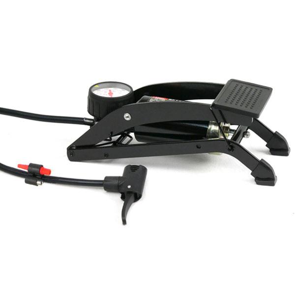 サイクオ フットポンプ シングル 踏みマッチョXクロス エマーソン(Emerson) エアーポンプ エアポンプ 空気入れ 足踏み式 足踏式 足踏み 足 踏む ポンプ エア エアー 空気 空気圧 圧力 充填 タイヤ 自転車 電動自転車 ロード...