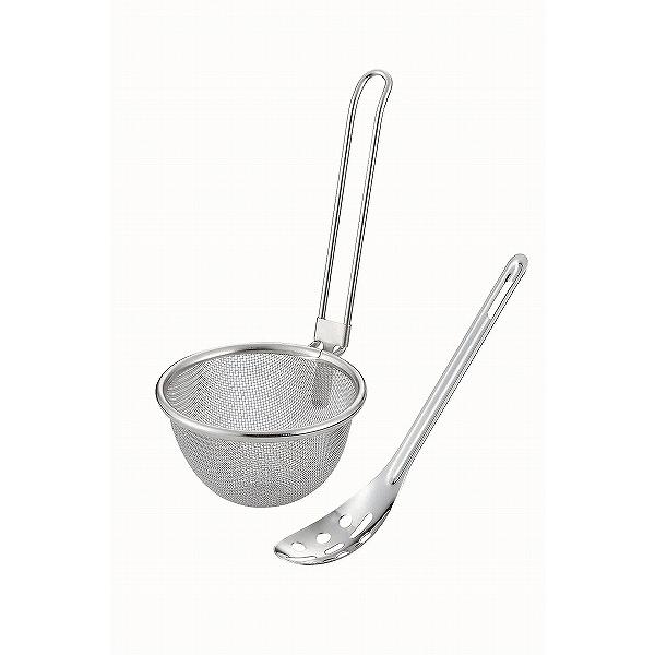 18-8 共柄みそこし スリースノー ThreeSnow みそこし 味噌漉し みそ漉し 味噌こし こしてぼ 漉してぼ 味噌とき みそとき スープ漉し スープこし 漉し器 こし器 漉し網 こし網 だし漉し だしこし スプーン レードル Thr...