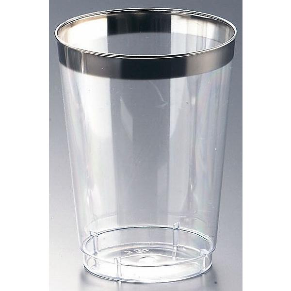 カップ C-033 NPL5501 グラス コップ タンブラー 酒器 テーブルウェア 卓上用品 プラスチック シルバー パーティー ケータリング 軽量 使い捨て スタッキング kitchen tool キッチンツール キッチン用品 キッチン...