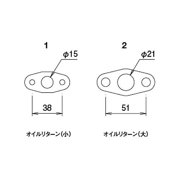タービンオイルリターン用ガスケット トラスト/TRUST とらすと グレッディ タービンオプションパーツ オイルリターンガスケット Gasket 補修用パーツ 補修パーツ ターボサポートパーツ ターボパーツ
