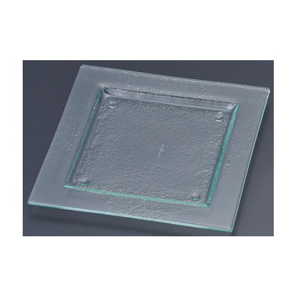 スクエアプレート タイガーグラス(Tigergrass) 162-192-00 RTI4801 スクエアトレー スクエアトレイ プレート トレー トレイ 角皿 食器 テーブルウェア 卓上用品 ガラスプレート ガラス kitchen tool...