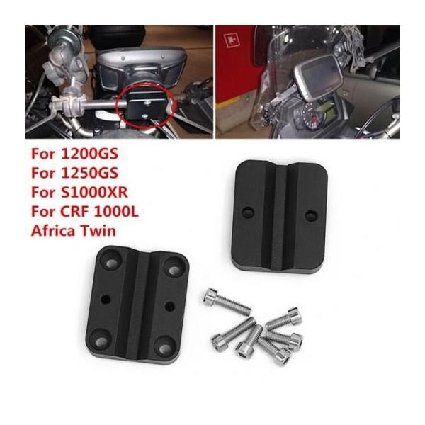 AL-SS-2945-BK ビーエムダブリュー ビーエムダブル ビーエム BMW 黒 BLACKカラー: ブラック オートバイ SATNAV 電話 GPS ナビゲーション ホルダー ブラケット 適用:- BMW R1200GS アドベンチャ...