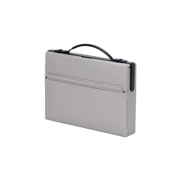 ダレスバッグ リヒトラブ(Lihit lab.) A-660-26 41750 ファイル ケース2 ケース バッグ キャリングケース シルバー SILVER オフィス用品 事務用品 OA用品 文具 文房具 4903419828264