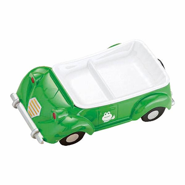 お子様ランチ皿 オープンカー お子様ランチプレート お子様食器 メラミン食器 子供用食器 子供 子ども キッズ ベビー用食器 ベビー お皿 皿 プレート 仕切り ランチプレート お子様ランチ 食洗機 洗浄機 緑 kitchen tool キ...