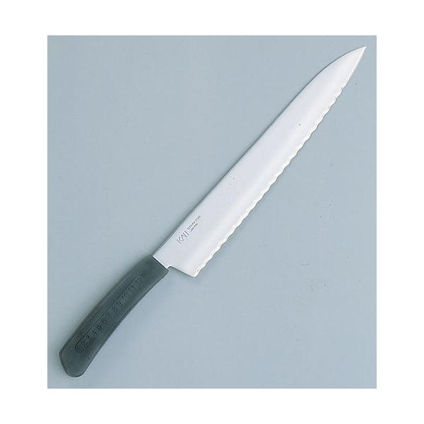 プラ柄波刃 貝印(Kai Corporation) AB1009 ATK17 洋包丁 万能包丁 料理包丁 文化包丁 キッチンナイフ 包丁 ナイフ ステンレス プラ柄 波刃 KAI かいじるし kitchen tool キッチンツール キッチ...