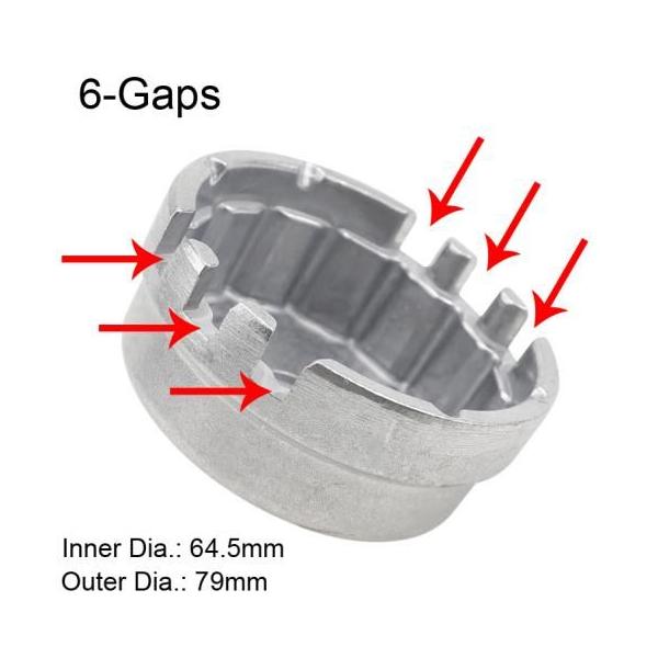 トヨタ TOYOTA トヨタ自動車 PRIUS CORALLA LEXUS CAMRYバリエーション: タイプ002:1 ピース B アルミニウム エンド キャップ オイルフィルター レンチ 適用: トヨタ プリウス カローラ RAV4 マ...