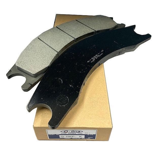 ブレーキパッド Q-LINE ラフタークレーンパッド ラフタークレーンパット ラフタークレーンディスクパッド ラフタークレーンディスクパット ラフテレーンクレーン車用ブレーキパッド ラフテレーンクレーン 建設機械 建機 重機 ディスクパッド...