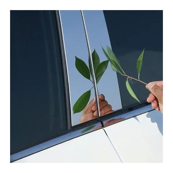 ピアノブラック ジャガー JAGUAR ジャグァー ジャグワァー 銀 SILVERカラー: シルバー ピラー ポスト 適用: ジャガー/JAGUAR XJ X351 2009-2019 2010 2011 2012ドア ウインドウ トリム ...