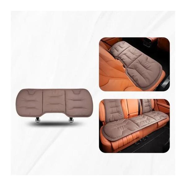 バリエーション: タイプ010:ブラウン リア クッション 滑り止め レザー クッション ユニバーサル ソフト 通気性 オールシーズン クッション コットン 通気性 オート シート クッション