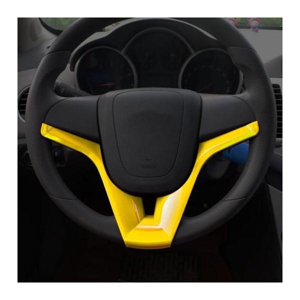 シボレー CHEVROLET シヴォレー TRAXバリエーション: タイプ004:イエロー 適用: シボレー/CHEVROLET クルーズ セダン ハッチバック 2009-2014 トラックス トラッカー 2013-2016 ステアリング ...