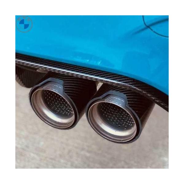 【適合車種】Ｍシリーズ Ｍ２ クーペ：F87Ｍシリーズ Ｍ３ セダン：F80Ｍシリーズ Ｍ４ クーペ：F82Ｍシリーズ Ｍ４ カブリオレ：F83※標準マフラーに適合※１個入り (１台分４個必要)カーボンのエキゾーストパイプカバーセット※取り...