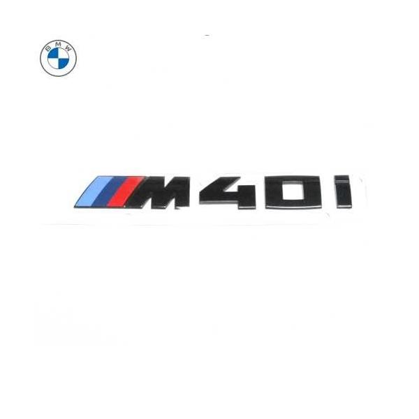 【適合車種】Ｚシリーズ Ｚ４ ロードスター：G29"M40I"ブラックエンブレムです。カラー：ブラックサイズ：縦 約2.5cm　横 約18.6cm