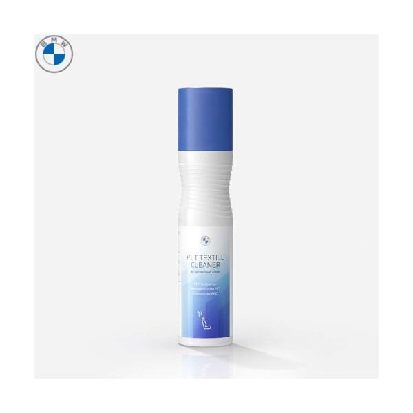 BMW純正 PET TEXTILE クリーナー (250ml)【用途】フロアーマット、ルーフライニングなどのＰＥＴ繊維素材の布製部分についたしつこいシミ汚れを、泡の力できれいに落とします。アレルゲンフリーの肌に優しい天然素材の成分を含みます...