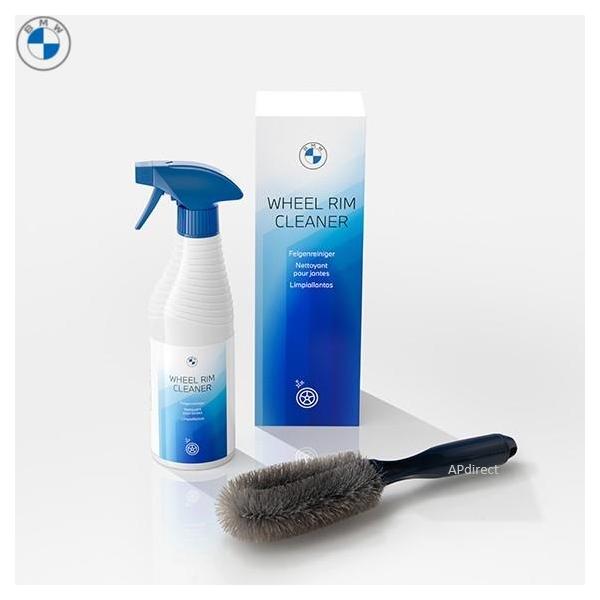 BMW純正ホイール専用クリーナーセット【セット内容】ホイールクリーナー500ml x 1本ホイールブラシ x 1本内容量：500ml原産国：ドイツ【用途】ブレーキダストの焼き付き、オイルやゴムの残留物、路面からのその他の汚れなど、頑固な汚れ...