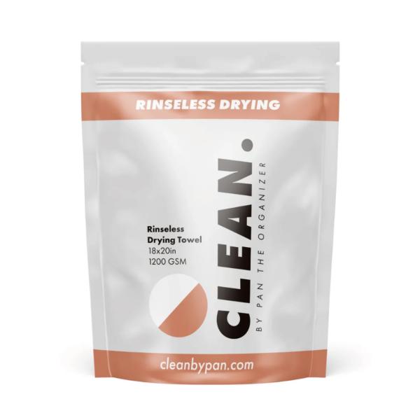 CLEAN. Rinseless Drying Towel リンスレスドライングタオル（2枚入）リンスレス洗車にも、通常洗車にも対応する最高のドライングタオルCLEAN.のリンスレスドライイングタオルは、洗車後の水滴の拭き上げをこれまで以上...