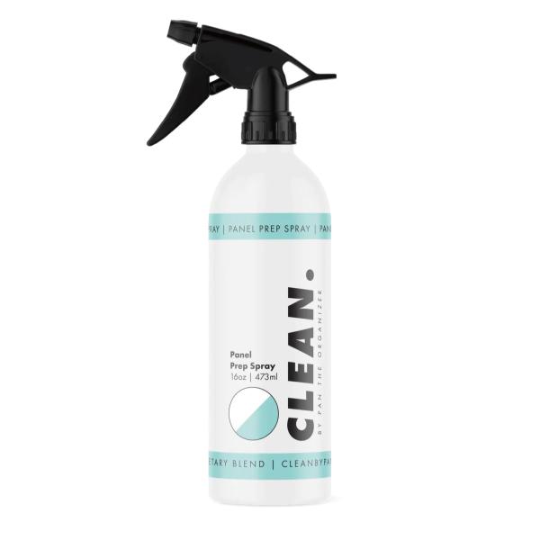 CLEAN. Panel Prep Spray （パネルプレップスプレー）仕上げの準備がカギ！Pan The Organizer 監修・開発！・VOC規制対応の水性フォーミュラ・IPA（イソプロピルアルコール）を少量配合し、速乾性に優れた高...