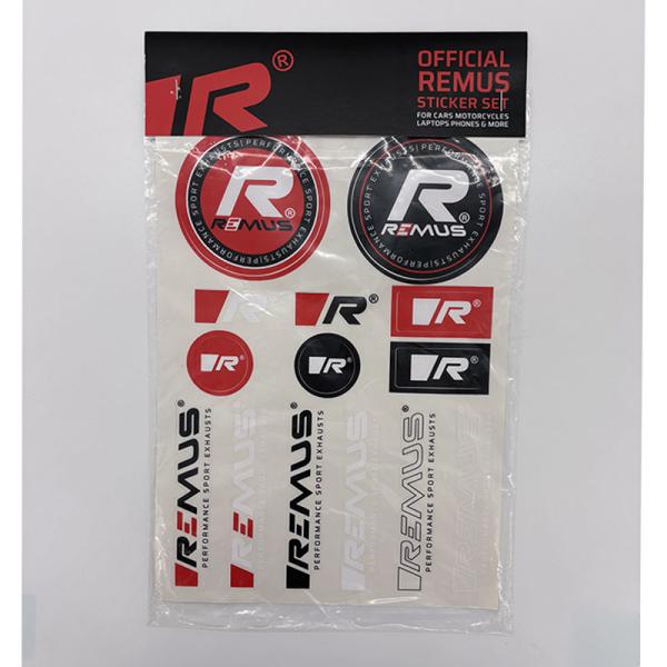 REMUS (レムス)　ステッカーセット【サイズ】(画像2番目をご参照ください)1 - 直径 : 8.5cm2 - 縦 : 2.3cm × 横 : 5.3cm3 - 直径 : 3.4cm4 - 縦 : 2.4cm × 横 : 5.3cm5 ...