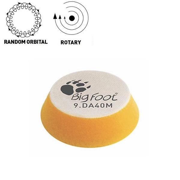 最も汎用性がが高くランダムオービタルでご使用頂ける高性能さポリッシングバフです。D-A FINE コンパウンド（ライトイエロー）とご使用頂く事で様々な塗装（ペイント）に対応し軽〜中度の傷除去、光沢仕上げに効果を発揮します。【サイズ／対応機種...