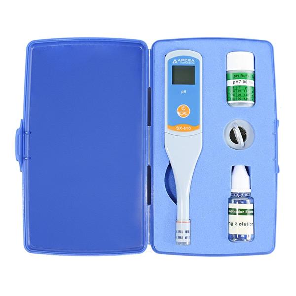 【商品特徴】●細径電極（直径10mm）なので試験管やフラスコなど口の狭い容器でのpH測定に最適。●軽量でありながらも頑丈ボディ。コンパクトなオールインワン収納ケース付で持ち運びに便利。●IP57に準拠した防水・防塵構造。●電極の交換が可能。...