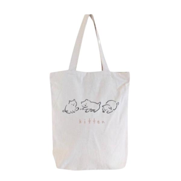 キーワード：#トート #サブバッグ #手提げ #キャンバス #帆布 #プチプラ #幼稚園バッグ・かばん #レッスンバッグ #お稽古バッグ #猫柄商品コード 1-minti-21126■ブランド・ミントイン■番号・・・21126■商品名・・A...