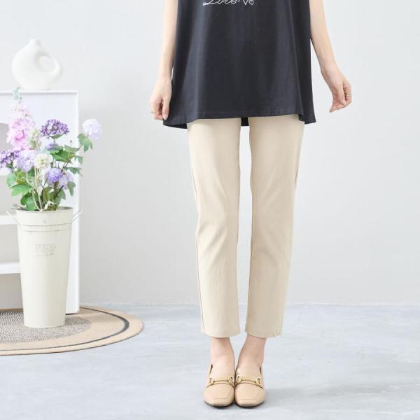 ・商品コード c05-10-be・ブランド : TRUBE・番号 : C05-10-BE・商品名 : ストレッチストレートパンツ・色：ベージュ（タグ表示）・カテゴリ : ボトムズ/パンツ・サイズ・容量（概寸表記になります）「M~L」着丈：8...