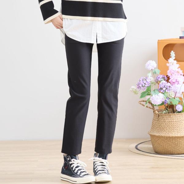 ・商品コード c05-10-bk・ブランド : TRUBE・番号 : C05-10-bk・商品名 : ストレッチストレートパンツ・色：ブラック（タグ表示）・カテゴリ : ボトムズ/パンツ・サイズ・容量（概寸表記になります）「M~L」着丈：8...