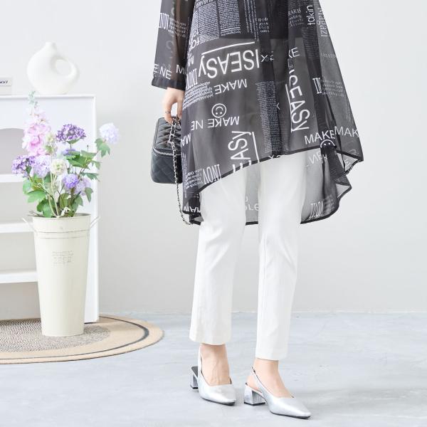 ・商品コード c05-10-wh・ブランド : TRUBE・番号 : C05-10-WH・商品名 : ストレッチストレートパンツ・色：ホワイト（タグ表示）・カテゴリ : ボトムズ/パンツ・サイズ・容量（概寸表記になります）「M~L」着丈：8...