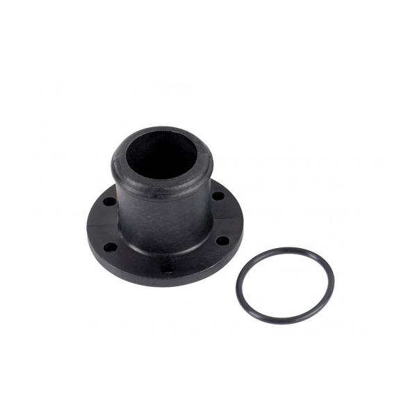 Davies,Craig製のEWP80フランジタイプ #8006/#8908に同梱されている接続用アダプターです。IN側、OUT側へ取り付け可能。内径35φホース用となります。