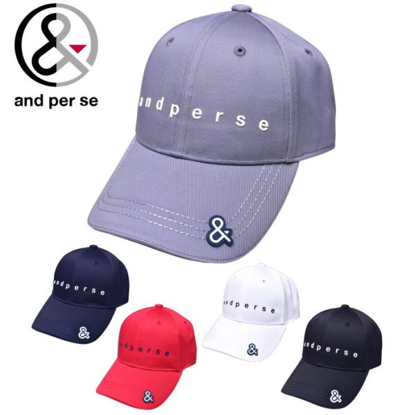 ・撥水、UVカット機能を備えた、ポリエステルと綿の混紡糸のツイル生地を使用したキャップ。・定番的なベースボール型キャップで、フロントにはブランドロゴ、ツバには＆マークのシリコンワッペンでまとめたシンプルでスタイリッシュなデザイン。・バックの...