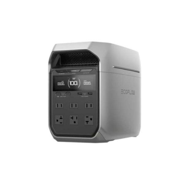 エコフローEFDELTA3P-JP-CBOX686-9481ポータブル電源重量：12.5kgサイズ：20.2×39.76×28.36定格：1500W容量：1024Ｗh投光器：1.8時間家庭用ポンプ：2.3時間冷蔵庫：7.9時間スポットクーラ...